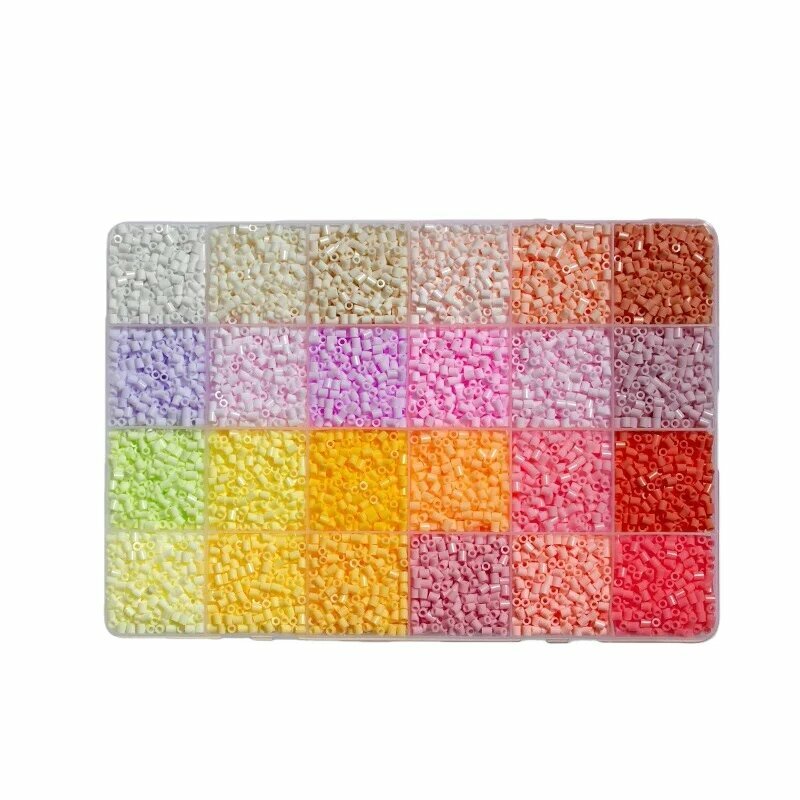 8400 шт. термомозаики Perler Beads (Hama Beads) для рукоделия, подарков, декора дома, 2,6 мм, для термопресса