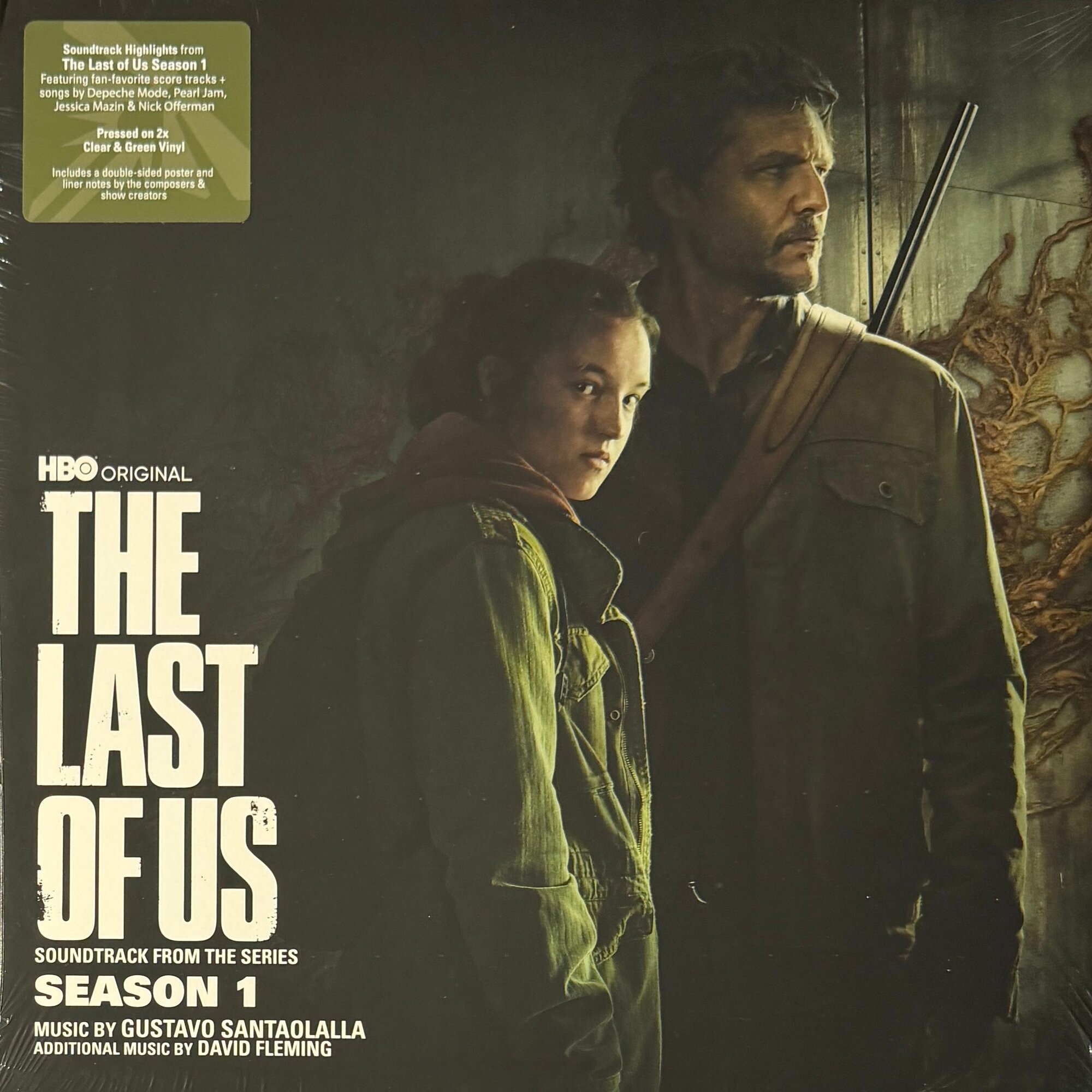 Виниловая пластинка The Last Of Us: Season 1 - Soundtrack From The Series 2LP Clear/Green