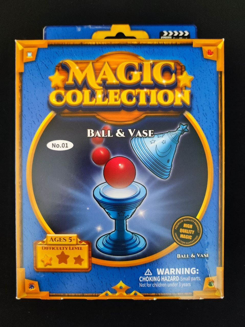 Фокус с вазой и шариком Magic Collection Ball&Vase EDP01, классический