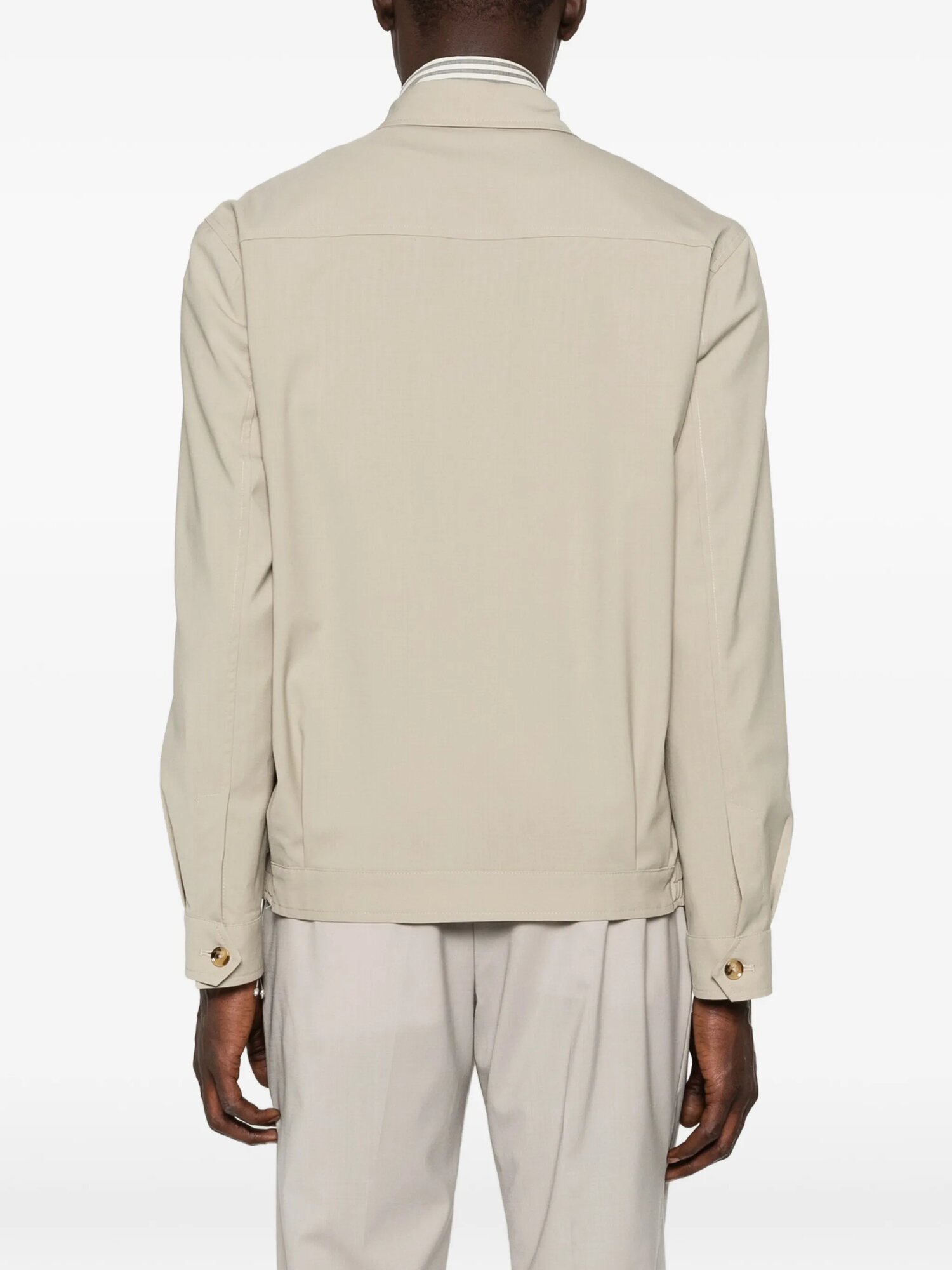 Куртка BRIGLIA 1949 Zip-up collared jacket, размер 50, разноцветный — фото 1