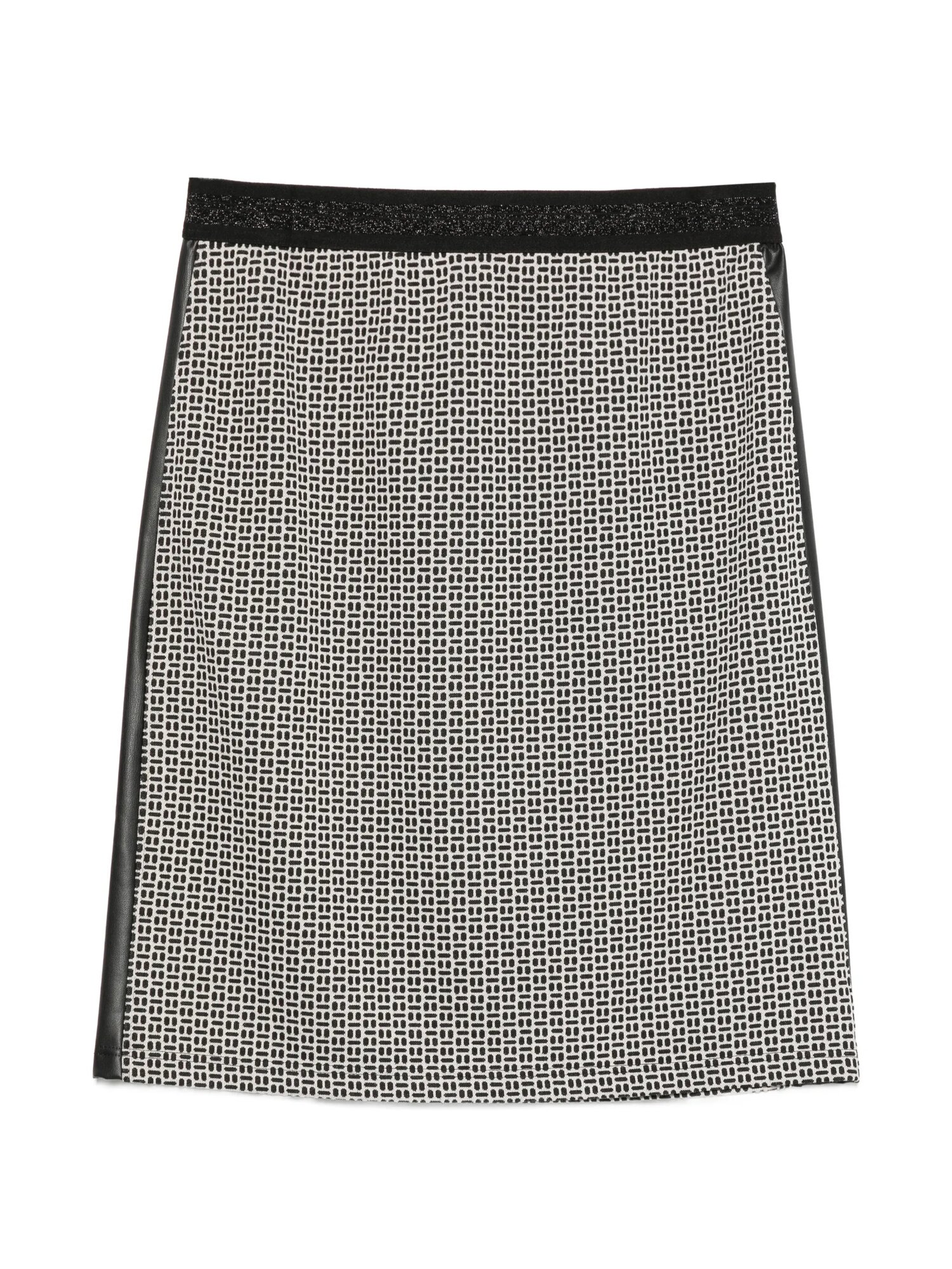 Юбка Betty Barclay Geometric-pattern mini skirt, размер 46, бежевый/белый — фото 1