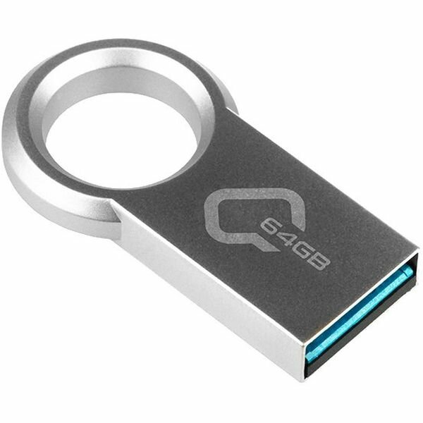 Qumo Ring USB 3.0 Metallic QM64GUD3-Ring
