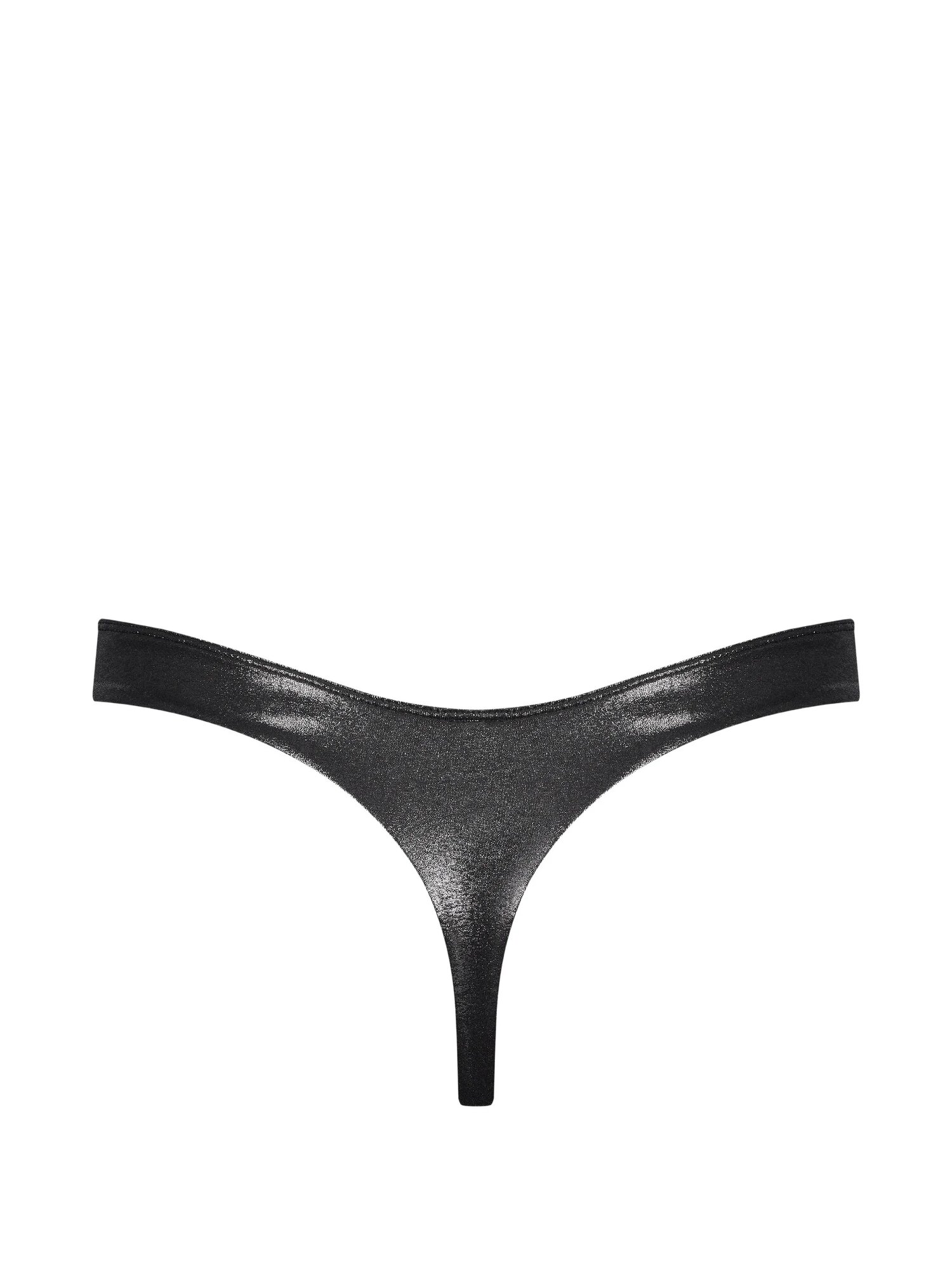 Купальник Maison Close Metallic-effect bikini bottoms, размер 32/34, серебристый — фото 1