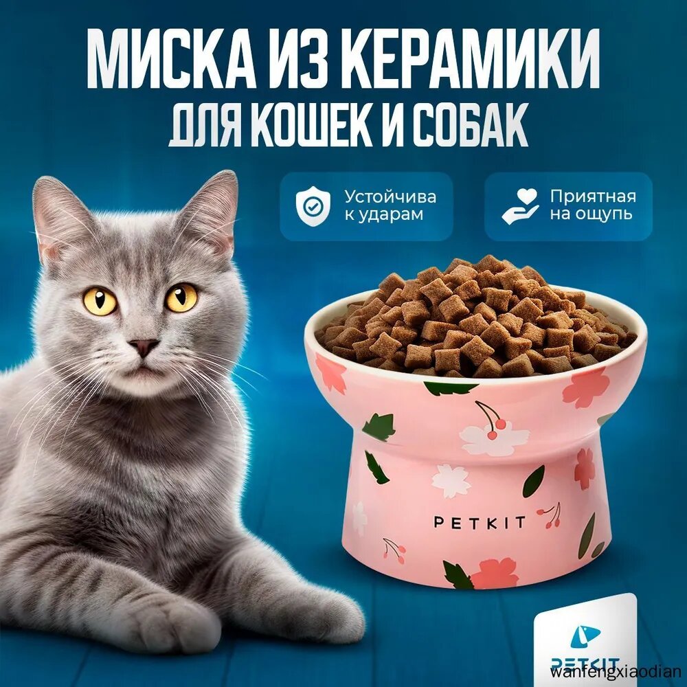 Керамическая миска XL для кошек и собак PETKIT