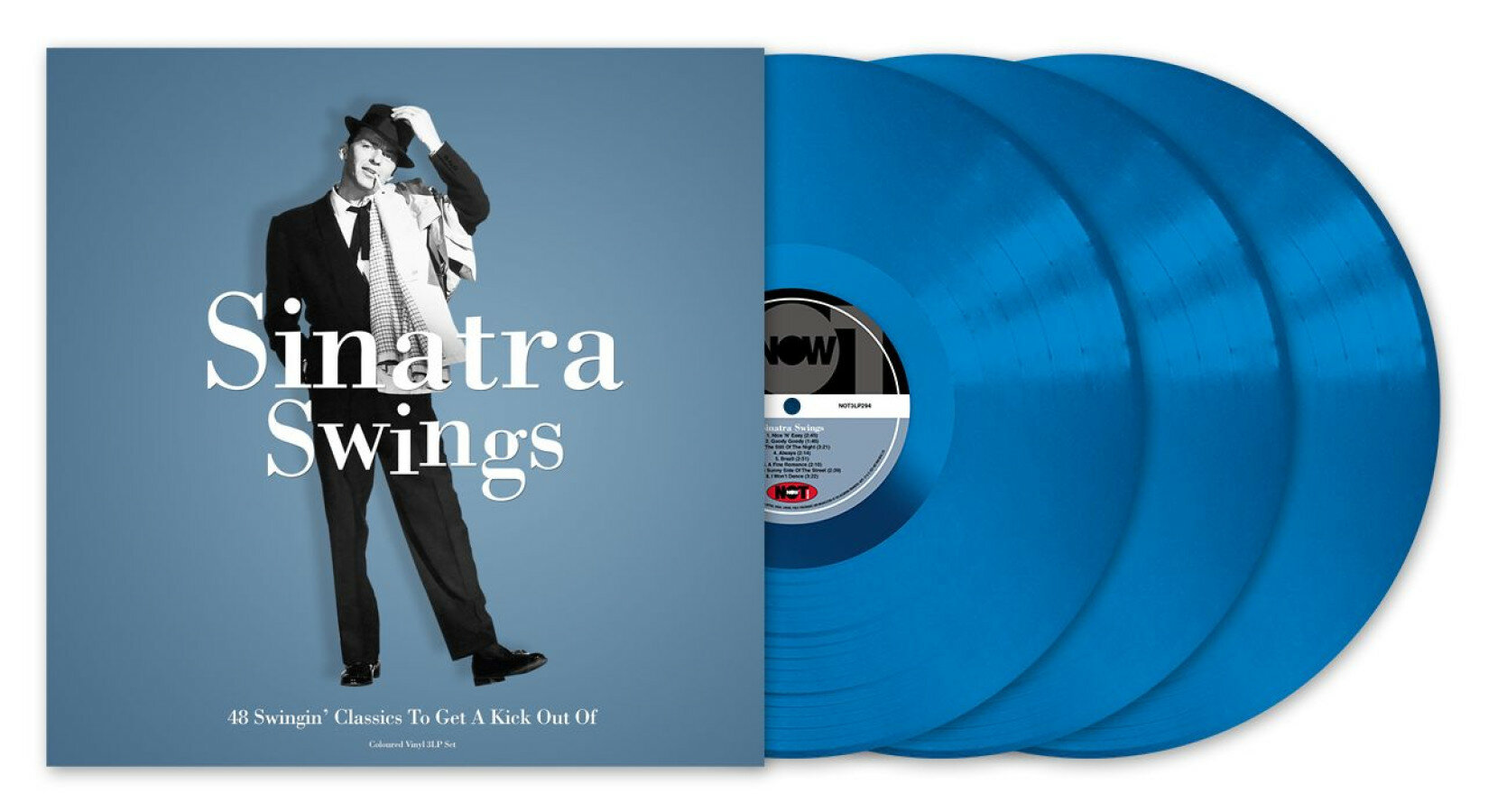 Frank Sinatra – Swings [Coloured Blue Vinyl] (3 LP)