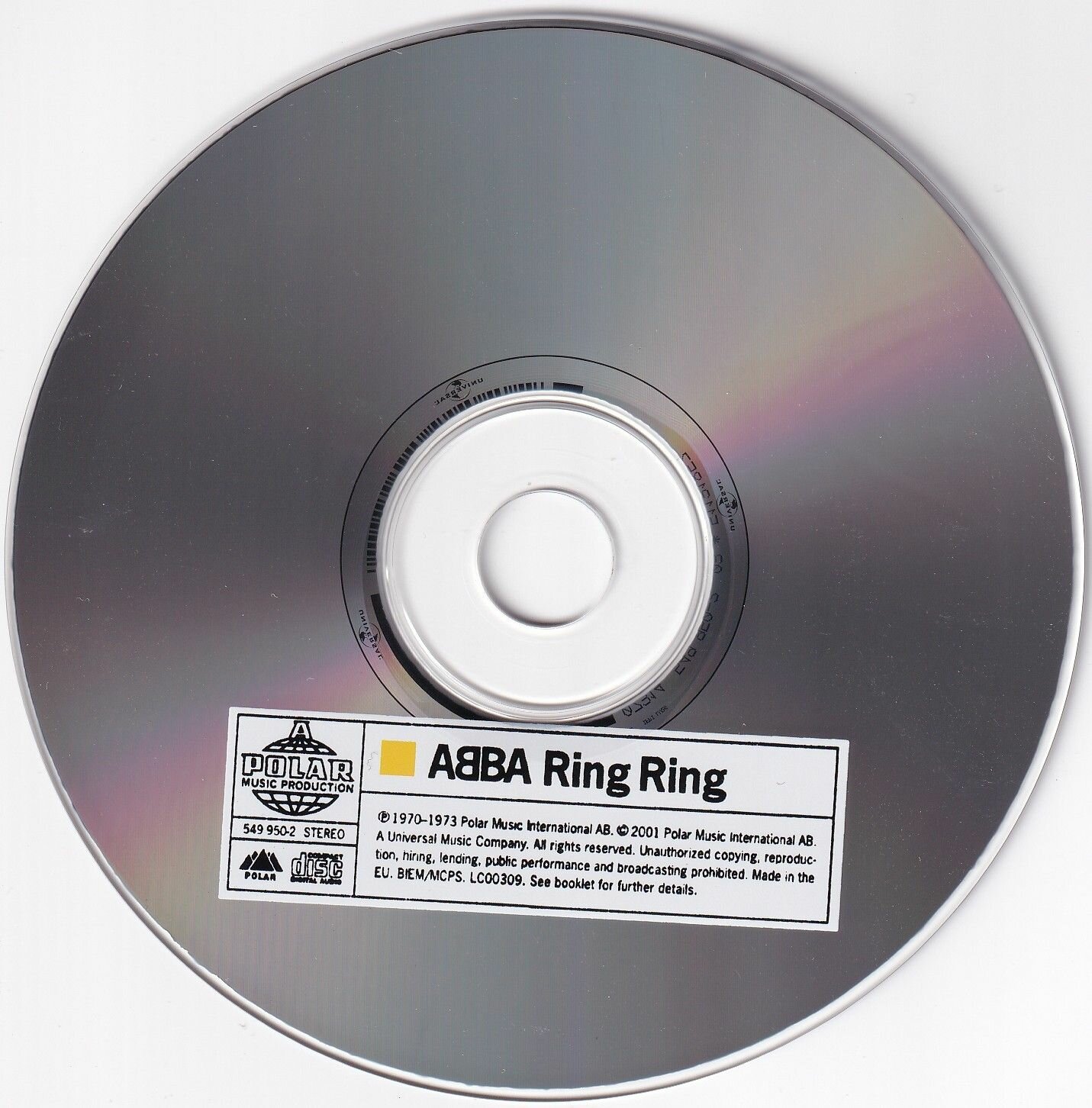 ABBA - Ring Ring, 2001, 24-page, CD-Аудио — фото 1