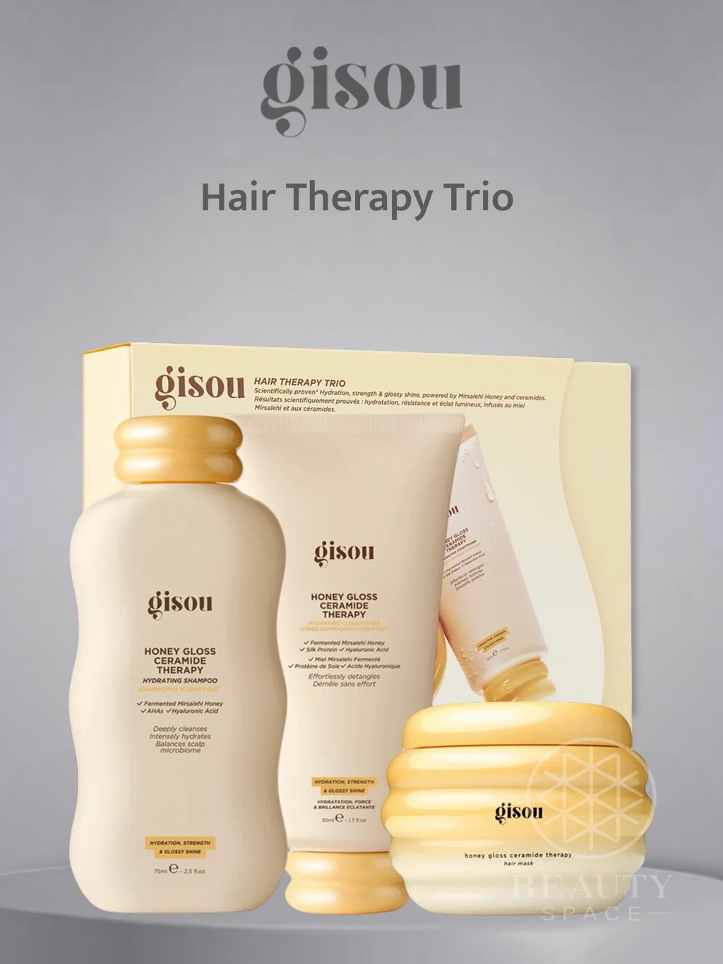 Gisou Набор Hair Therapy Trio (мини-версии)