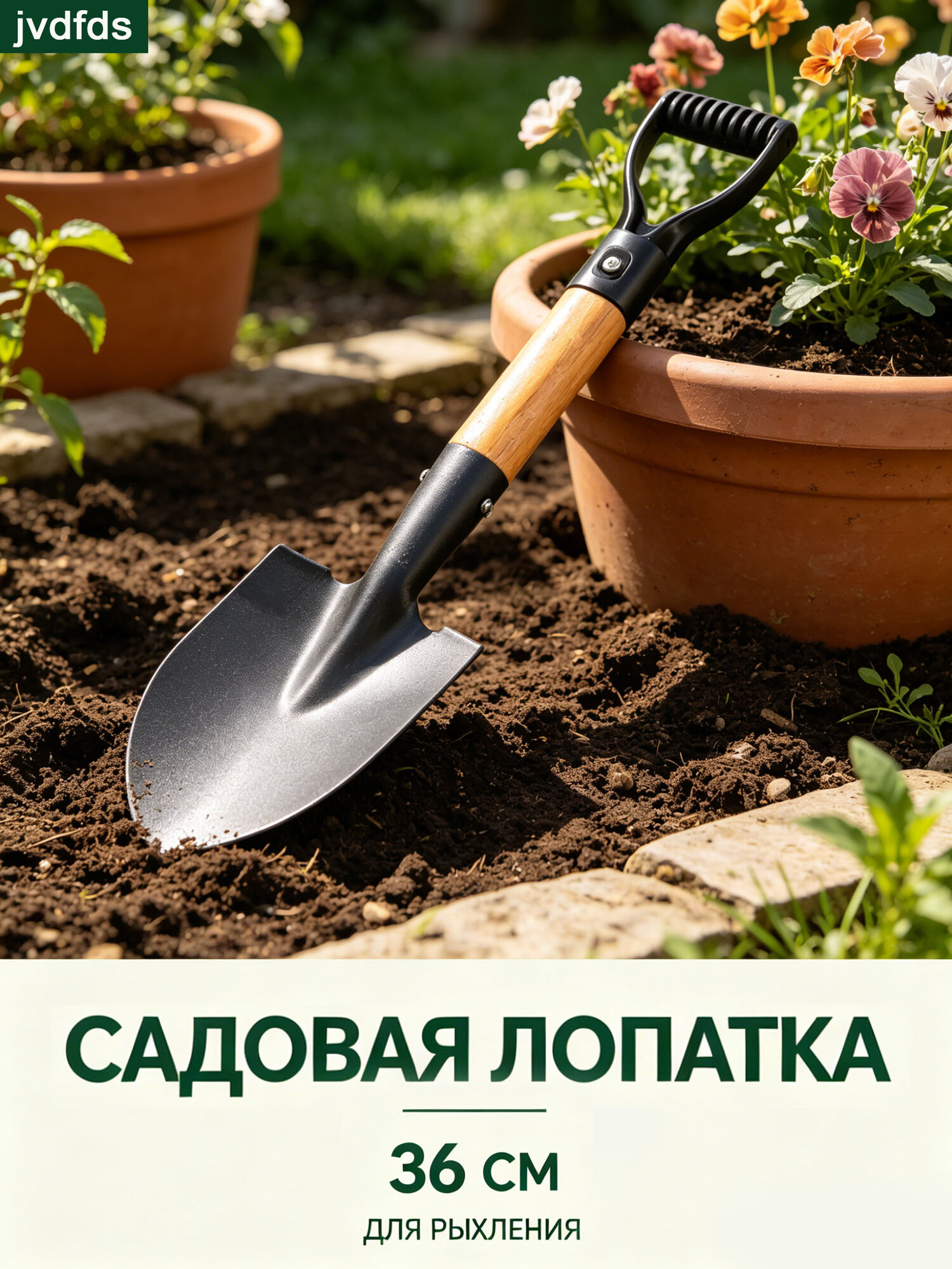 Лопатка Для Работы В Саду, Практичный Дизайн, 1 Шт.