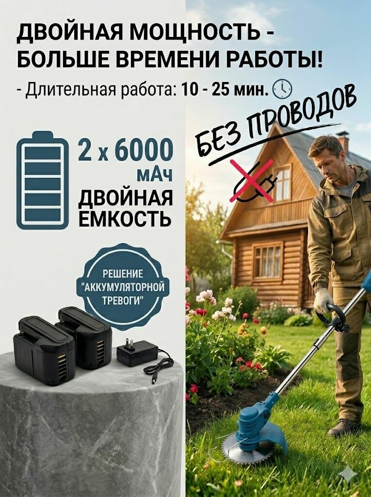 Газонокосилка — фото 1