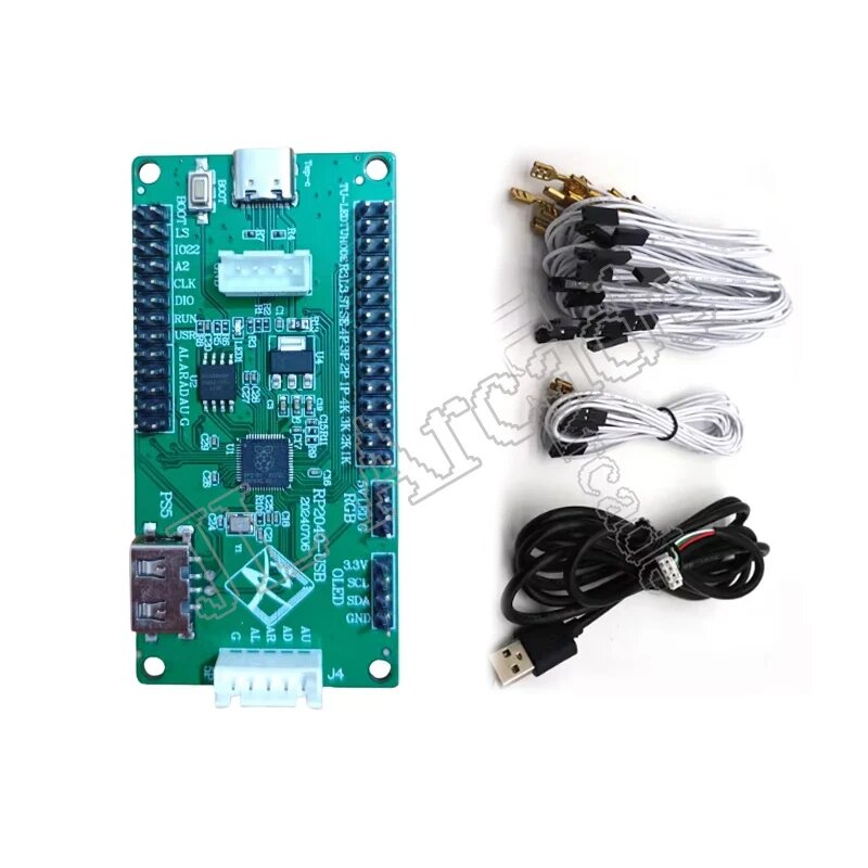 Raspberry Pi Hitbox Core PICO набор для создания игрового контроллера 4.8mm with 4.8mm