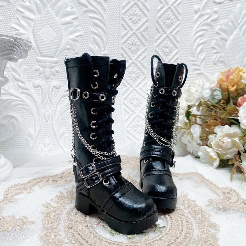 Кожаные сапоги для куклы BJD 1/4 Doll Shoes22