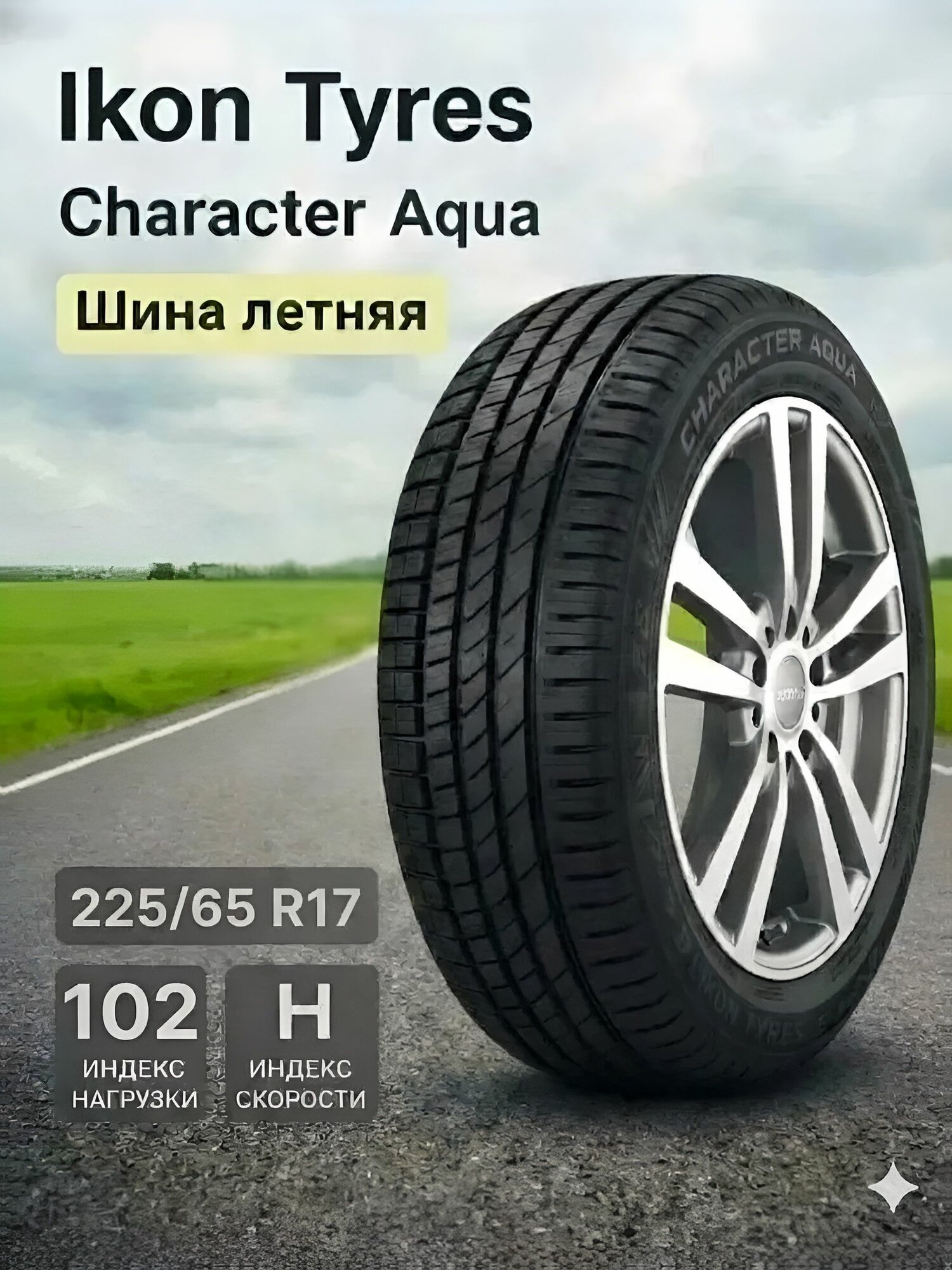 Ikon (Nokian Tyres) Character Aqua SUV Шины летние 225/65 R17 102H