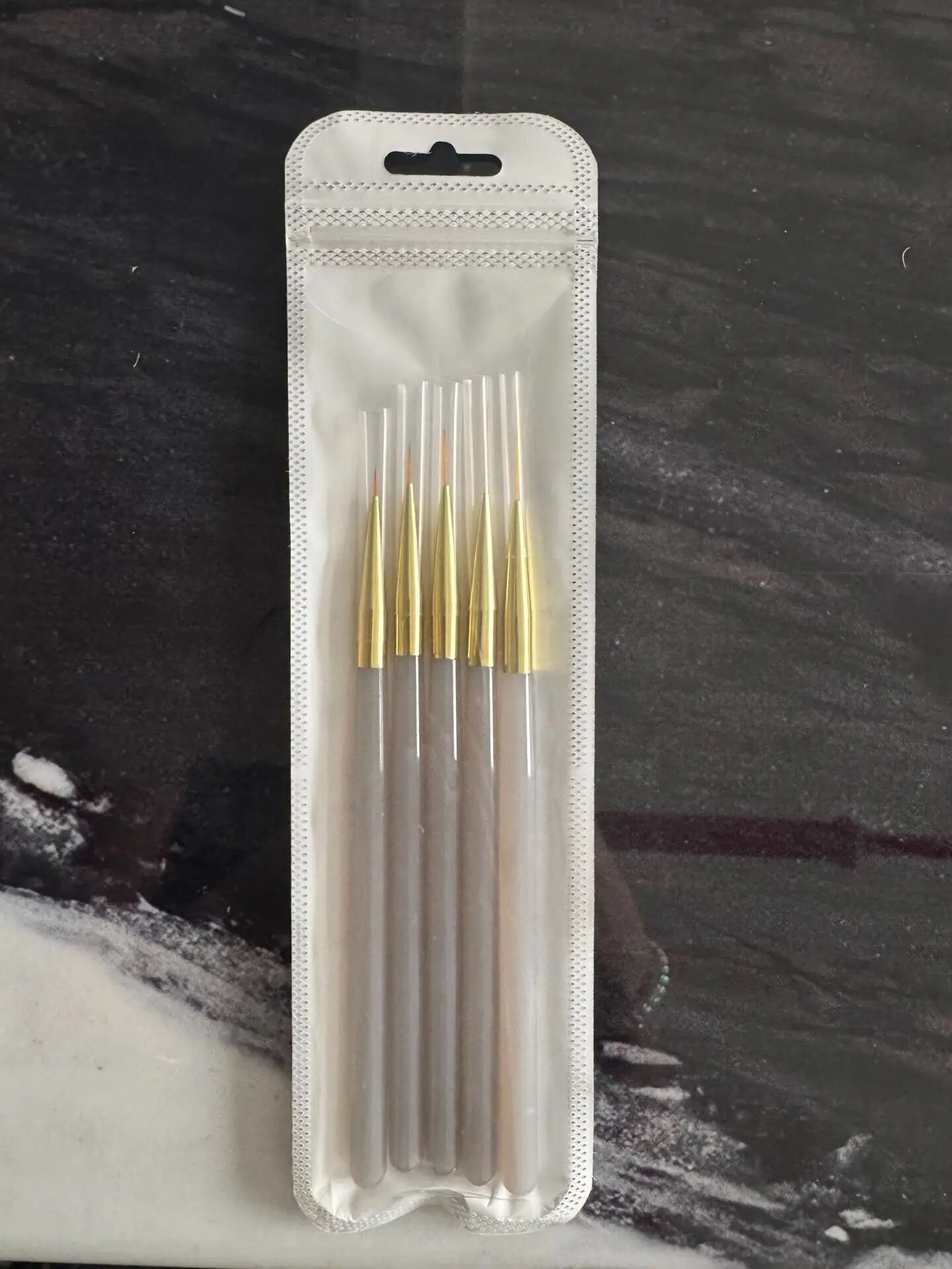 Набор кистей для нейл-арта 5 шт. 5PCS Set