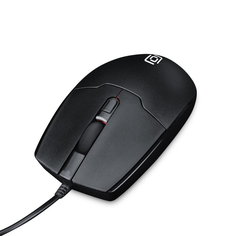 Мышь компьютерная Oklick 147M, 1600 dpi, интерфейс PS/2, провод 1,8 м, 3 кнопки, черная (1504733)