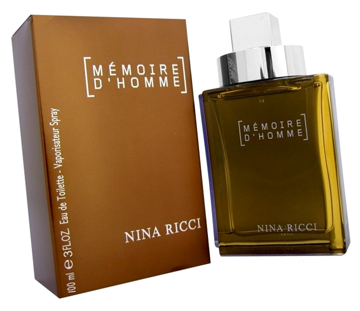 Nina Ricci Memoire D Homme 100 мл - мужской аромат / Нина Ричи Мемуар Хом