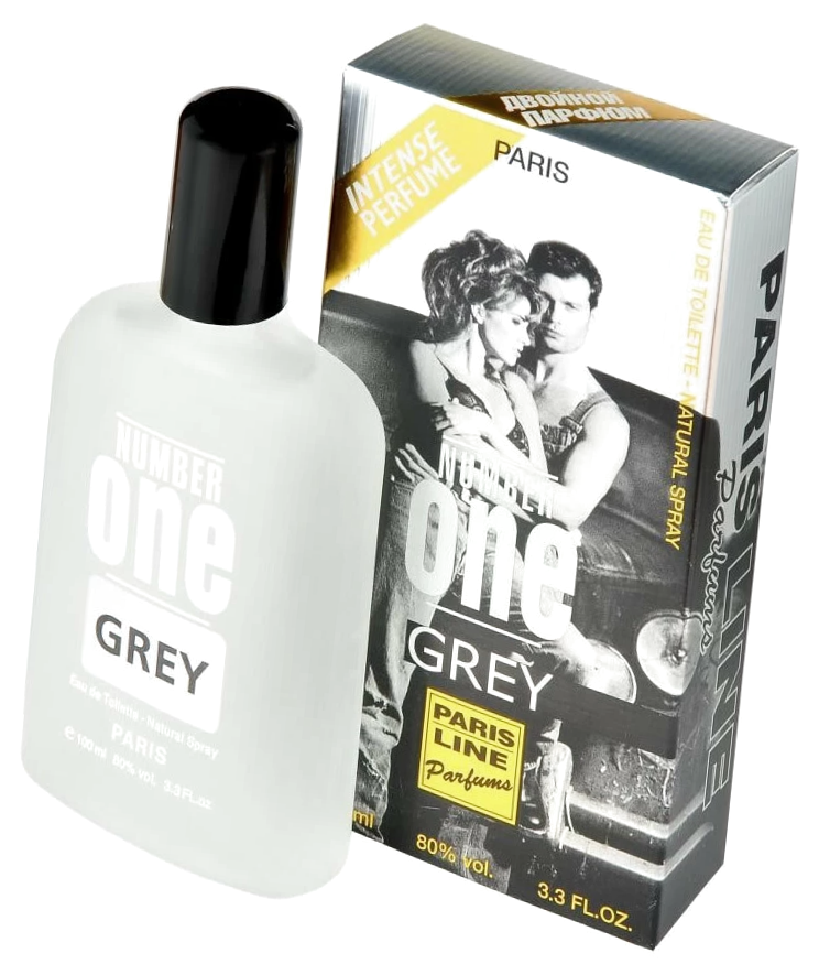 Paris Line Parfums Number One Grey мужские духи 100 мл / Пари Лайн Намбер Ван Грей