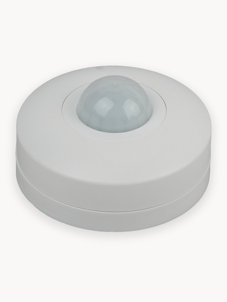 Датчик движения 220в ЭРА MD 07 для света настенный 1200Вт, дальность 6 метров