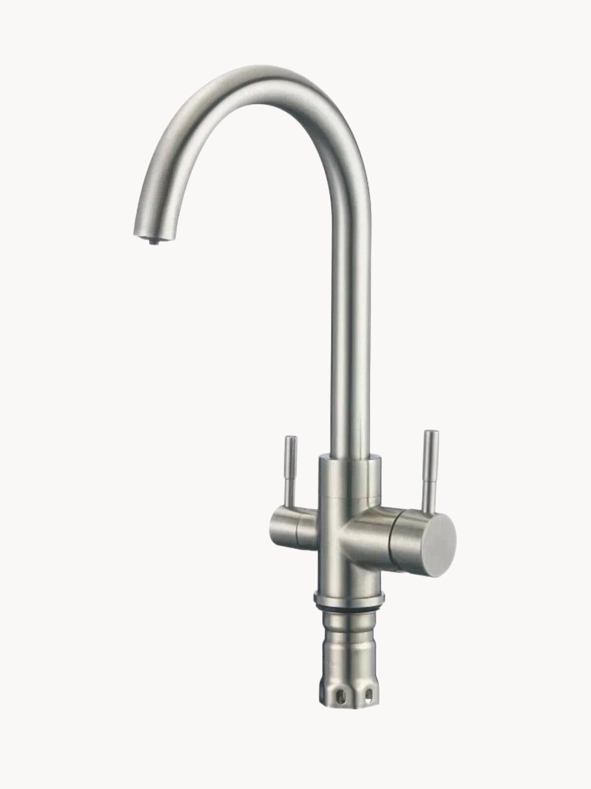 Смеситель для кухни с подключением фильтра воды Shevanik S168B сатиновый