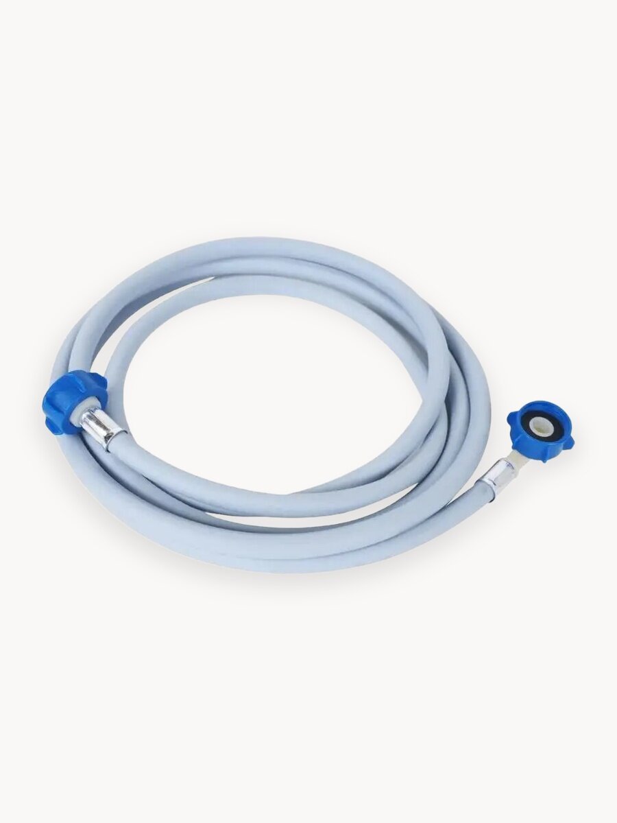 Шланг заливной, РМС ШЗ-2,5, для стиральных и посудомоечных машин 2,5м