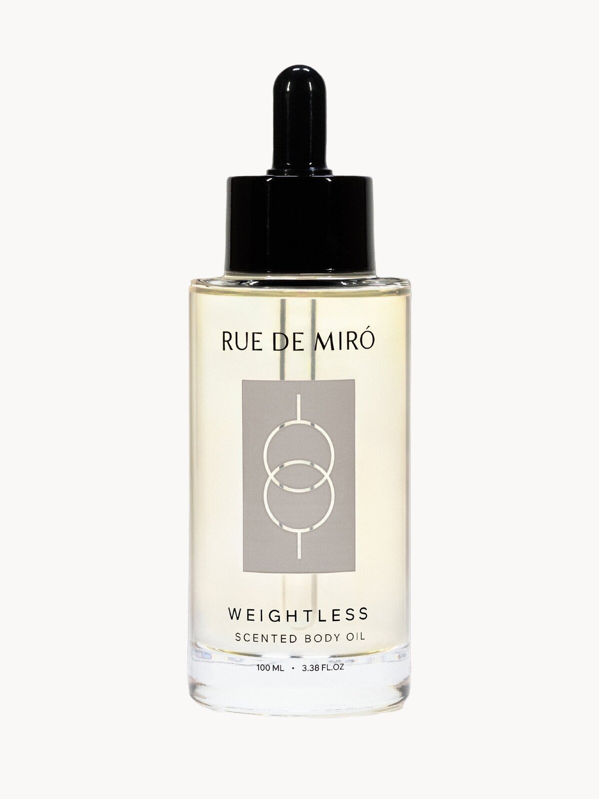 RUE DE MIRO Сухое масло для тела парфюмированное WEIGHTLESS с охлаждающим эффектом, увлажнение и лёгкость для ног и тела 100 ml