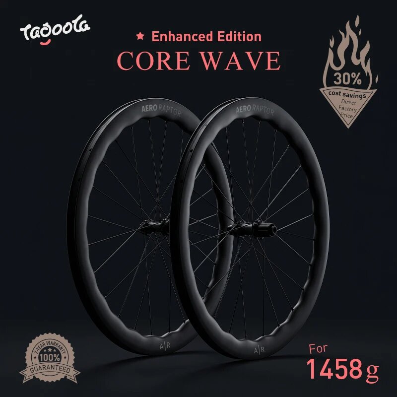 TAGOOLA AERORAPTOR 50 WAVE 700c, колеса карбоновые, ширина CN AERO418, тормоза SHIMANO HG