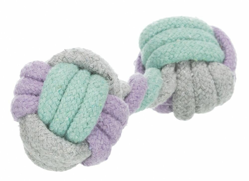 Trixie 32811 игрушка Гантель верёвочная Junior,15 см