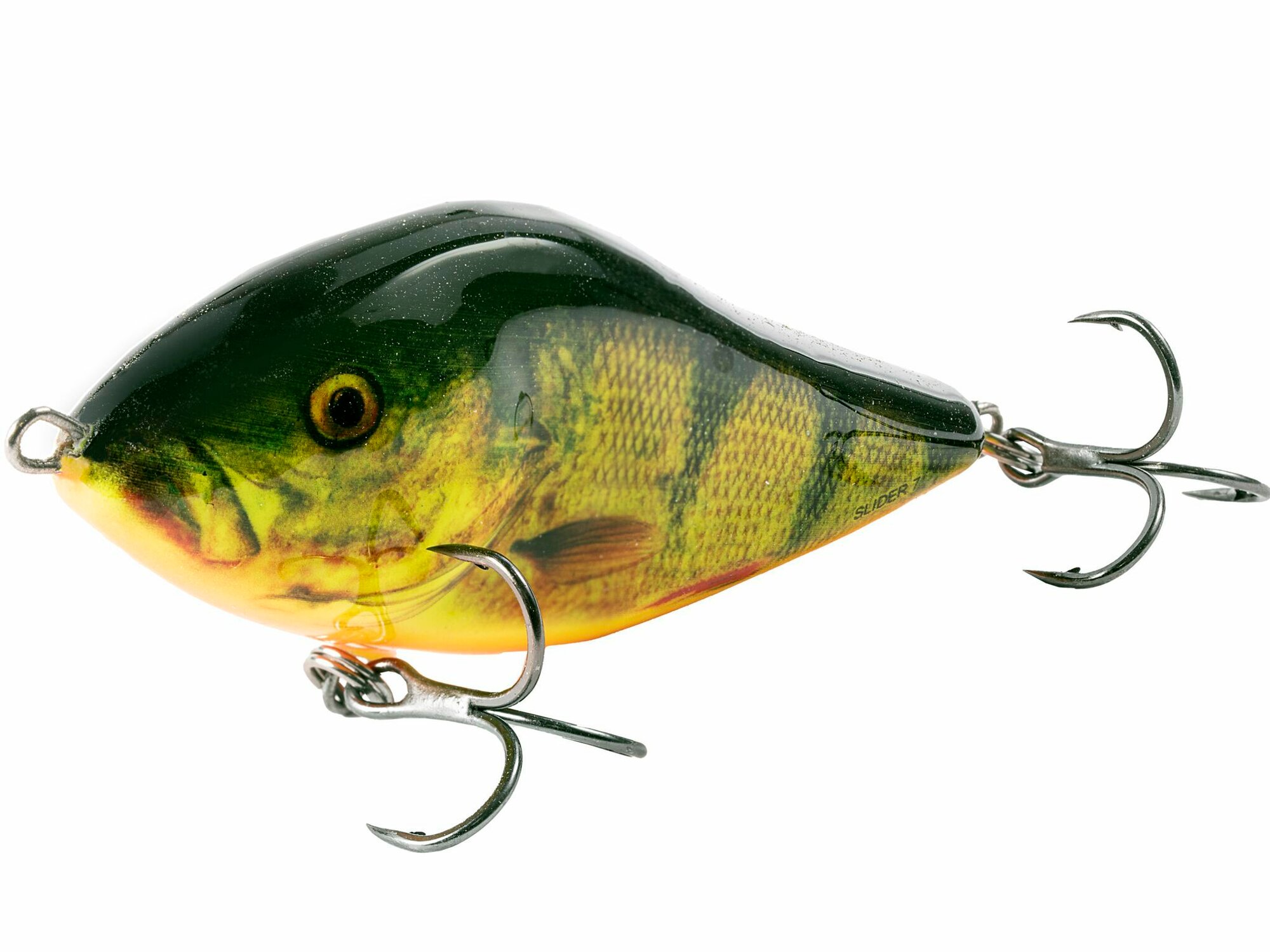 Воблер на щуку, судаку, окуня и сом SALMO POLAND SLIDER F 10/RHP, ратлины для зимней и летней рыбалки