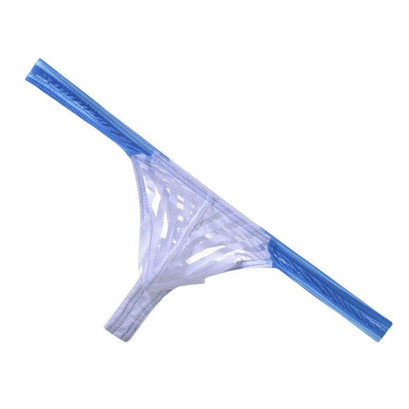 Мужские стринги WIDYZON, Синий/White Blue, XXL