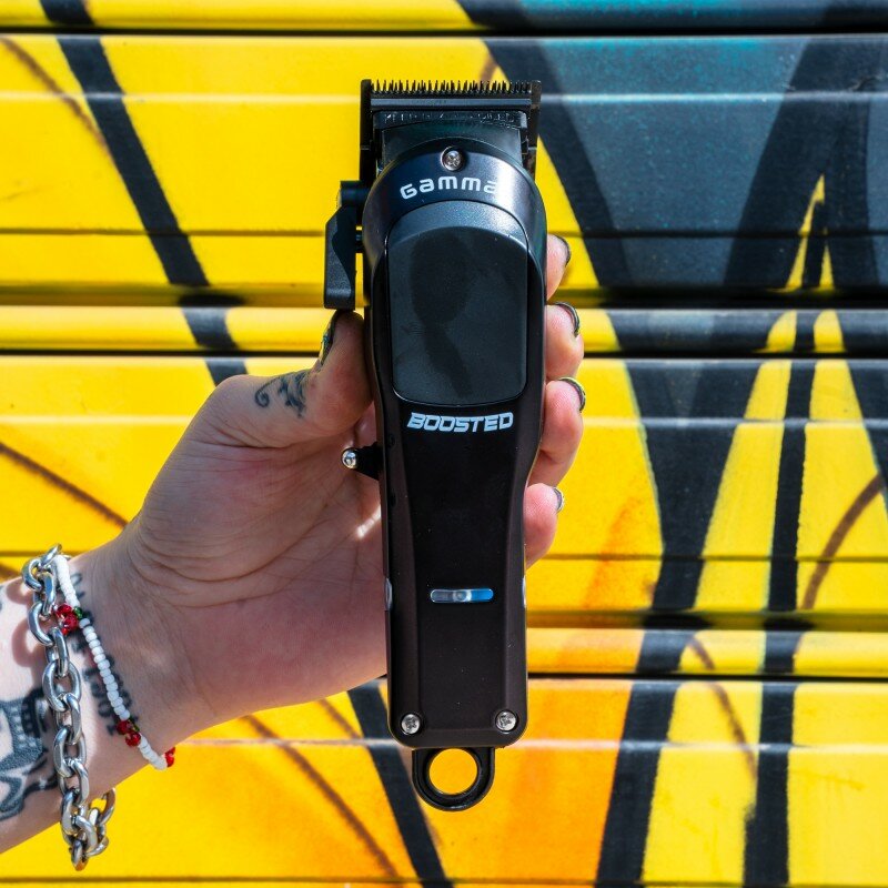 Gamma+ BOOSTED профессиональная модульная машинка для стрижки с сверхмощным роторным двигателем