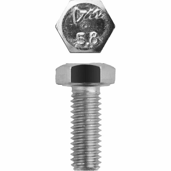 Болт ГОСТ 7798-70 Мастер, оцинкованный, ЗУБР M6 x 16 мм, 5 кг.