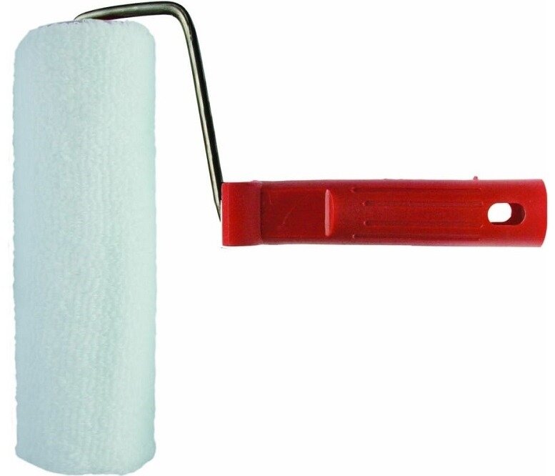 Валик малярный 888 велюр из полиэстера, ворс 2мм, диаметр 47мм, длина 200мм / ручной инструмент