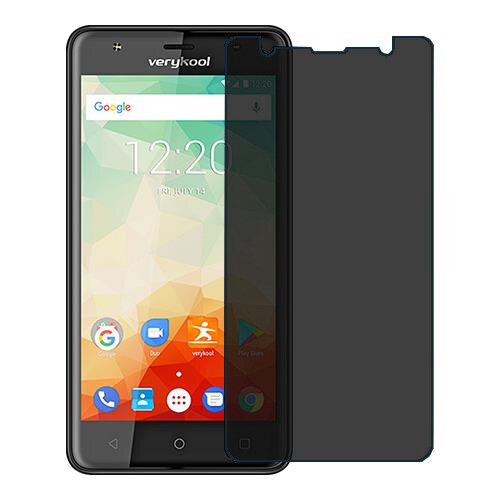 Скрин Мобайл защитный экран для verykool s5036 Apollo из гидрогелевая плёнка приватное