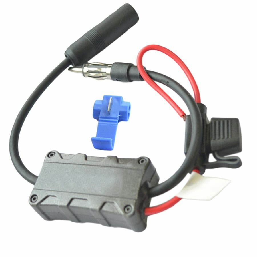 12В универсальный усилитель антенны FM/AM для авто