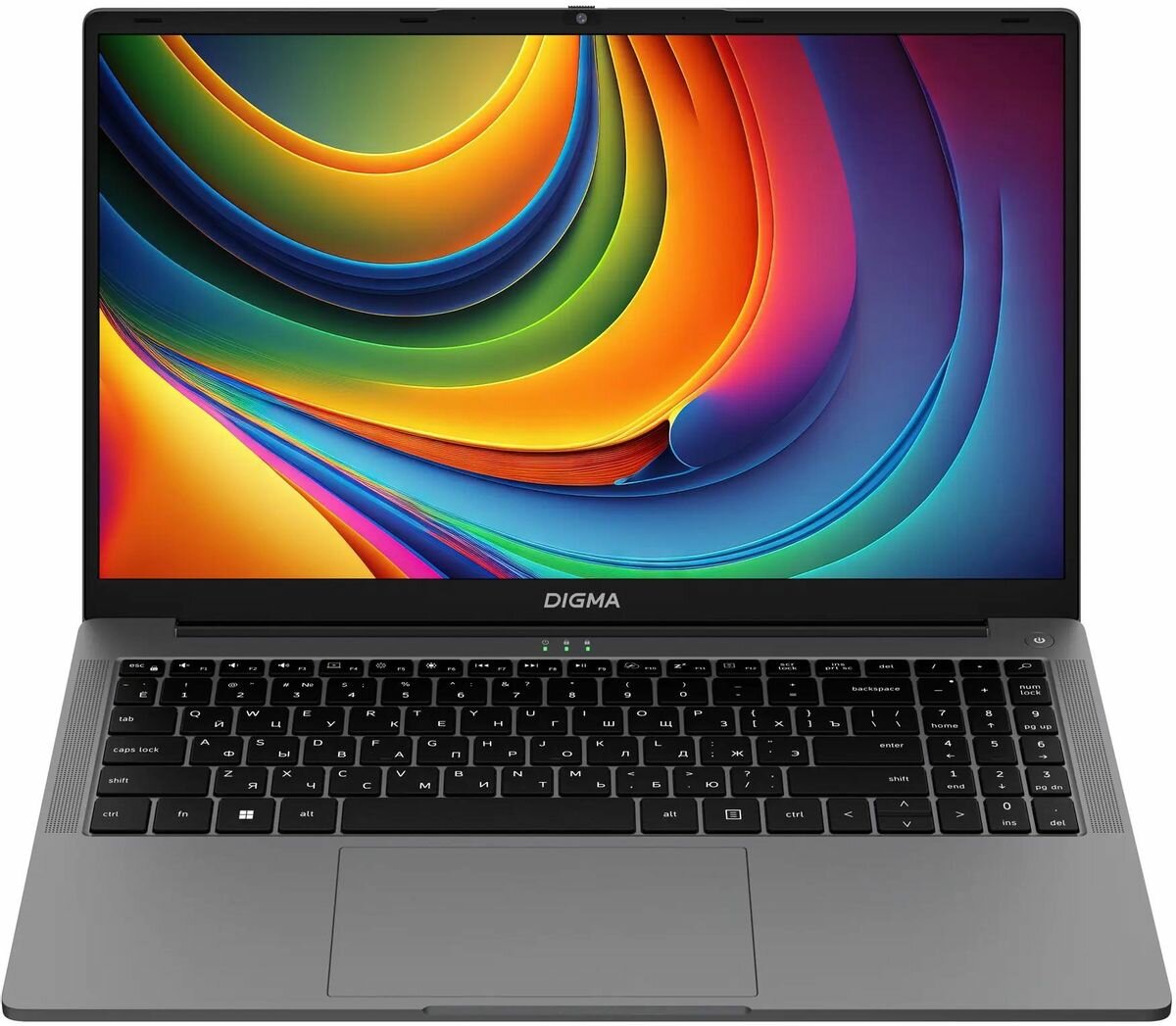 Ноутбук Digma EVE i5980 15.6", IPS, Intel Core M3 8100Y 1.1ГГц, 2-ядерный, 16ГБ DDR3, 512ГБ SSD, Intel UHD Graphics 615, Windows 11 Pro, серый DN15CM-ADXW01
