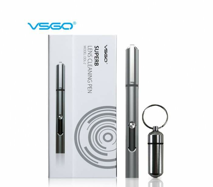 Карандаш VSGO ПКЛ-2 (для объективов), доп. насадка-брелок, салфетка 15х15, подарочная версия