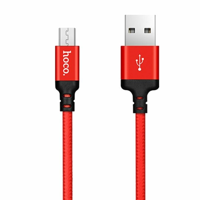 Micro USB - кабель 2.0m Hoco (Red) X-14 6957531062912