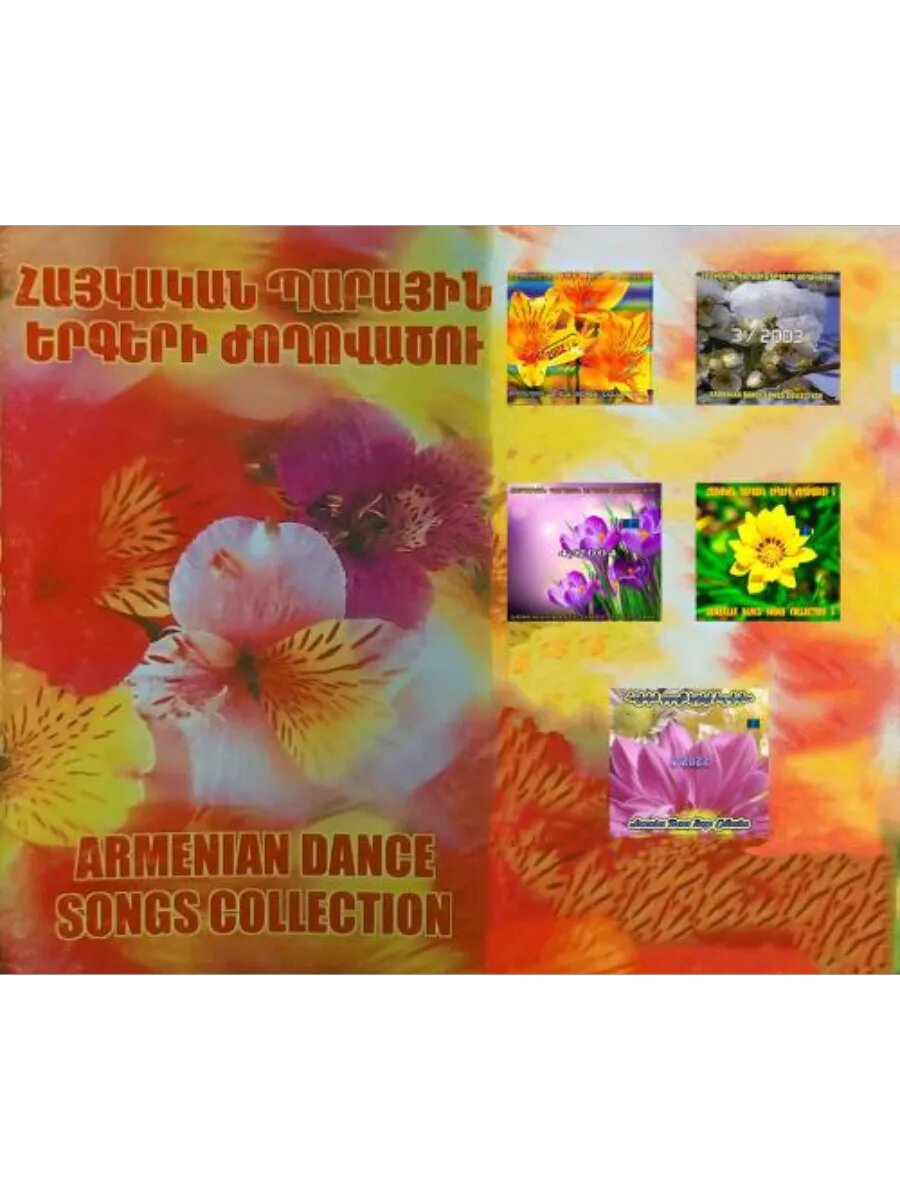 Сборник армянских танцевальных песен (MP3 на USB флешке)