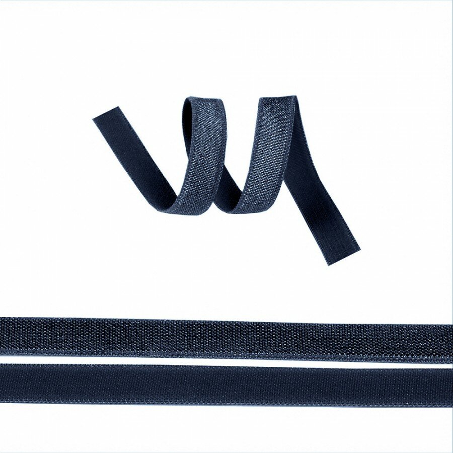 Резинка TBY бельевая (окантовочная блестящая) шир.10мм цв. S919 синий сапфир уп.50 м