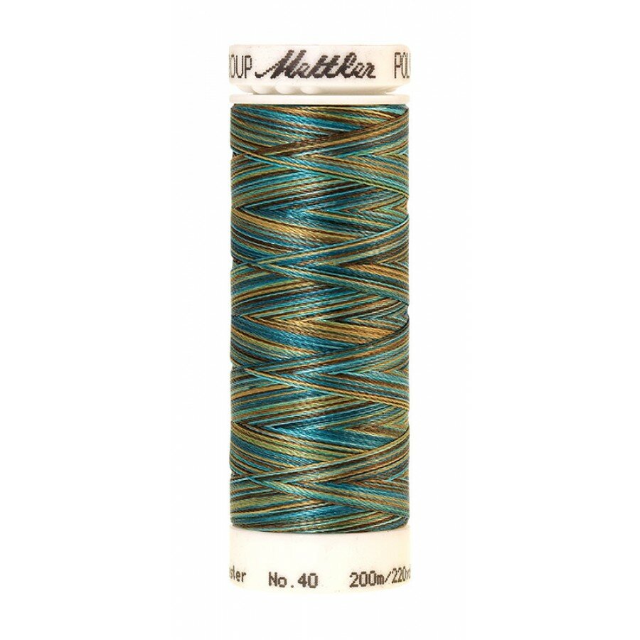 Нить для вышивания мультиколор, POLY SHEEN MULTI METTLER, 200 м 9978 Caribbean Reefs