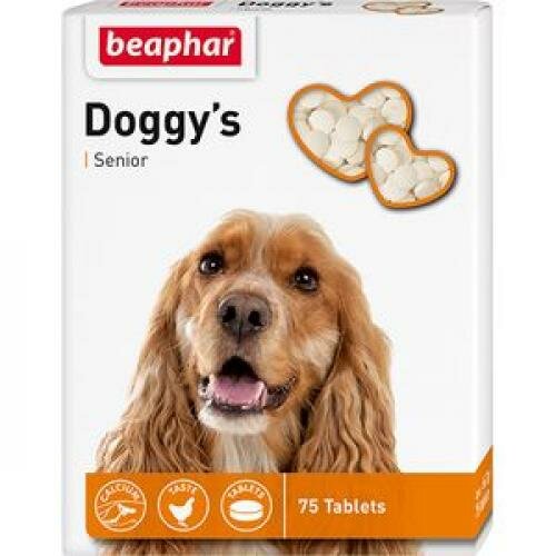 Беафар Лакомство Senior Doggy's д/собак 75таб. х12/144
