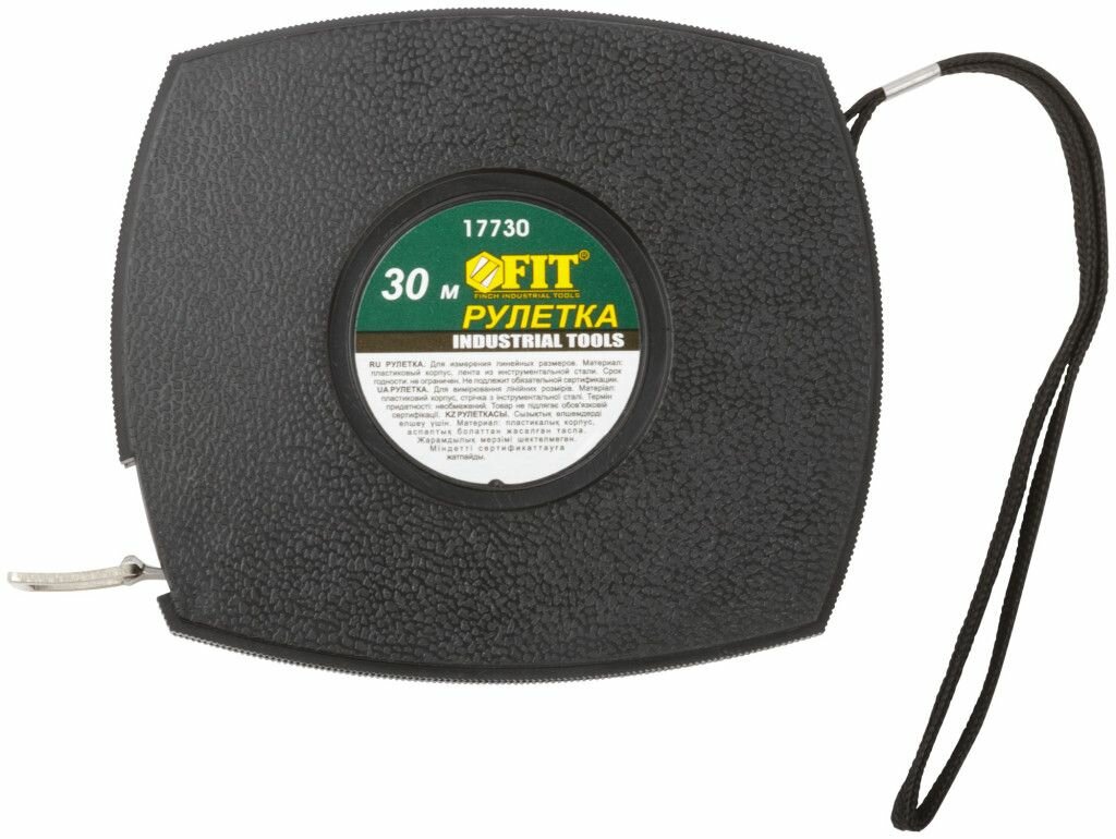 Рулетка 30м стальная лента (5/40)