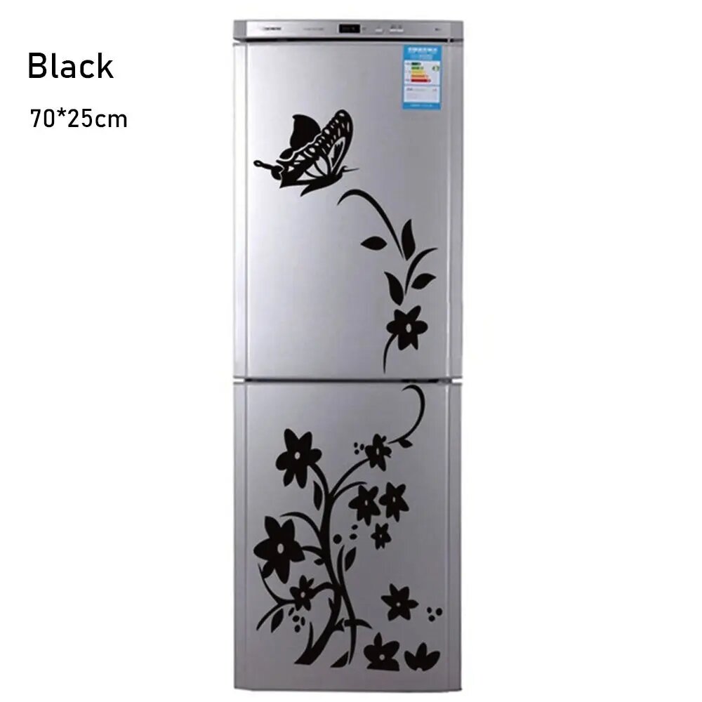 Креативные наклейки на стену с узором бабочки, художественная роспись, декор, наклейка на холодильник, обои, украшение дома