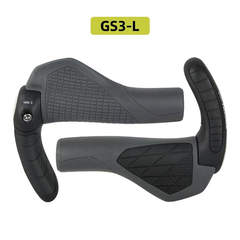 Эргон GS3-L Ручки для велосипеда, Цвет: GS3-L