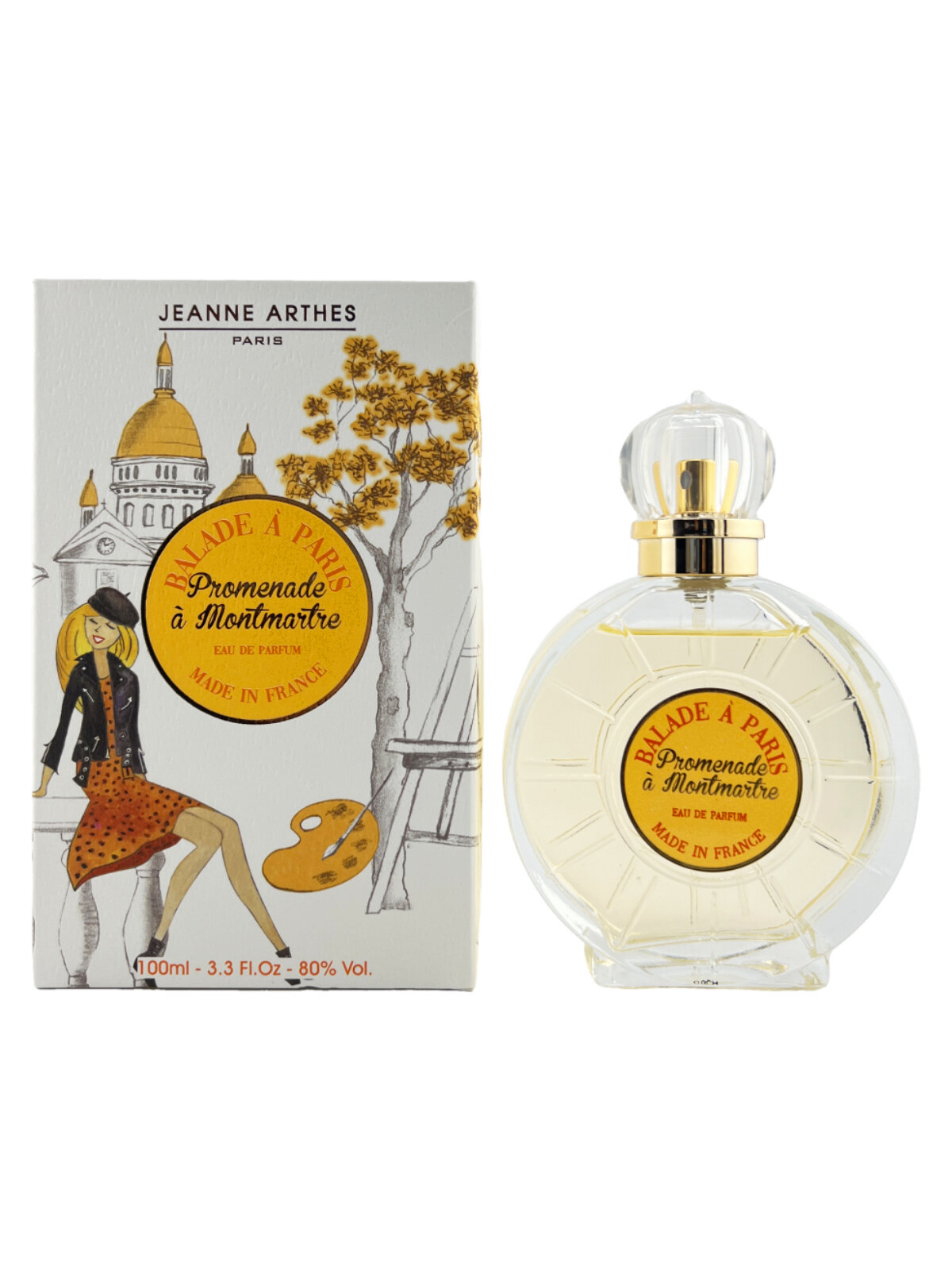 Парфюмерная вода Женская Jeanne Arthes Balade A Paris Promenade A Montmartre (edp) 100мл