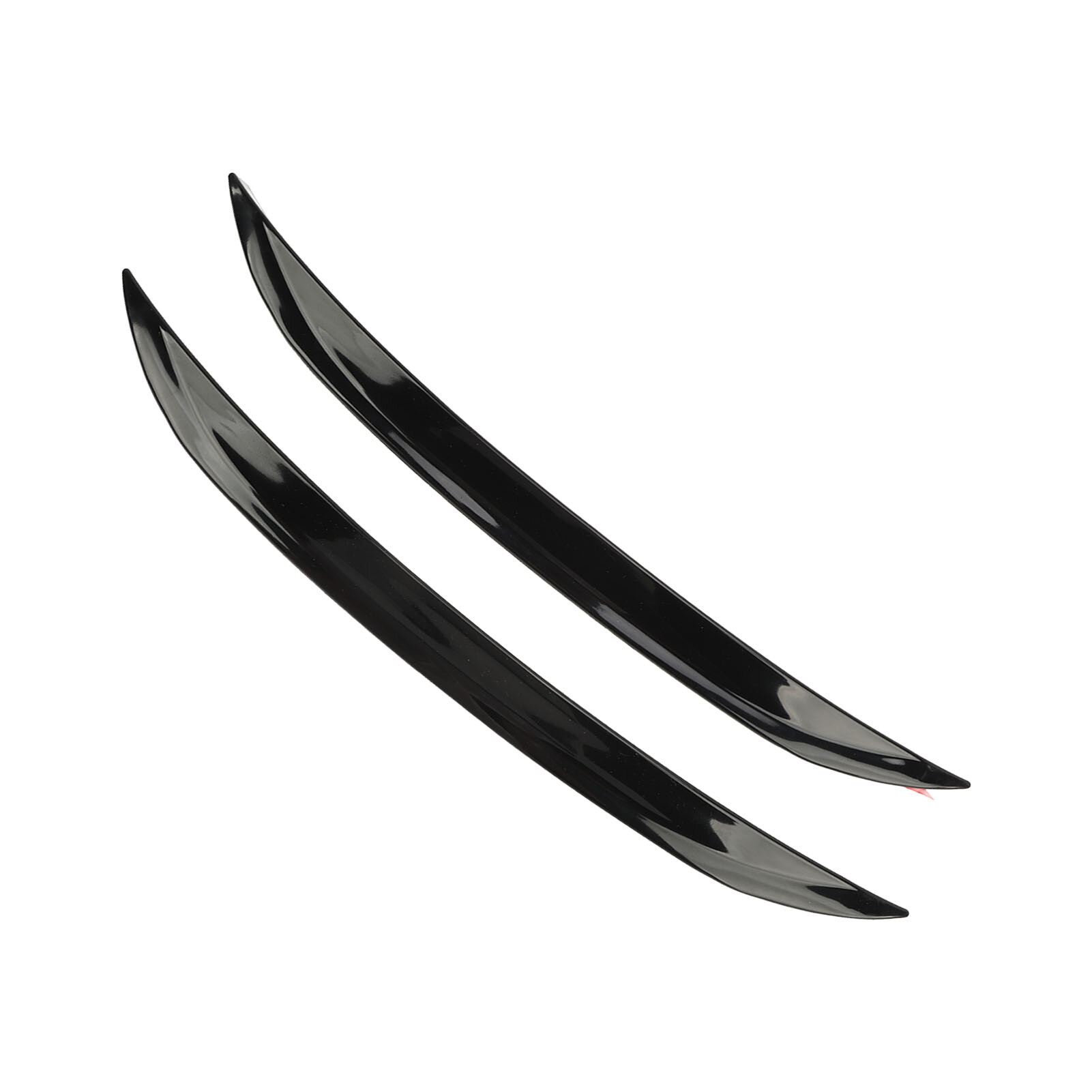 Универсальная накладка на колесную арку глянцевый черный 33.5см