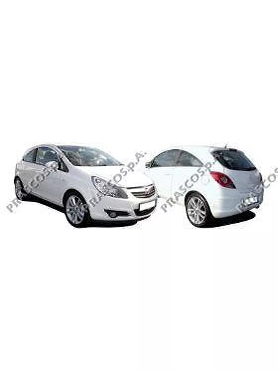 Зеркальный элемент прав. с подогр. выпукл. Артикул OP0347523 Производитель PRASCO. Opel Corsa D 06-11