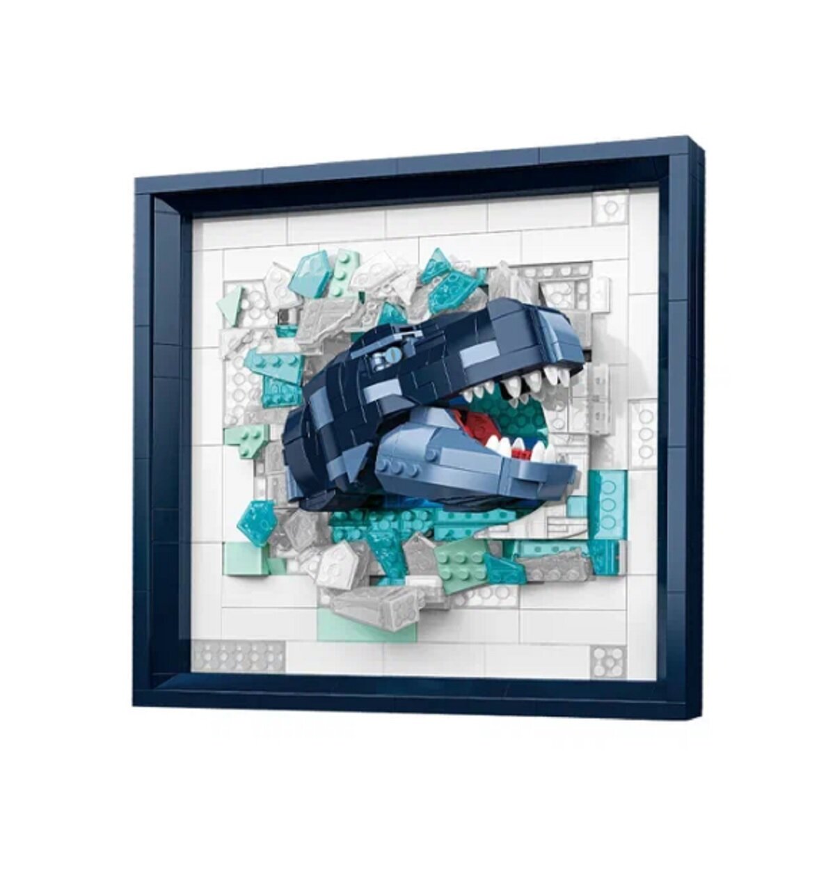 Конструктор Jaki "Динозавр", пластик, развивающие функции, для детей 7-14 лет