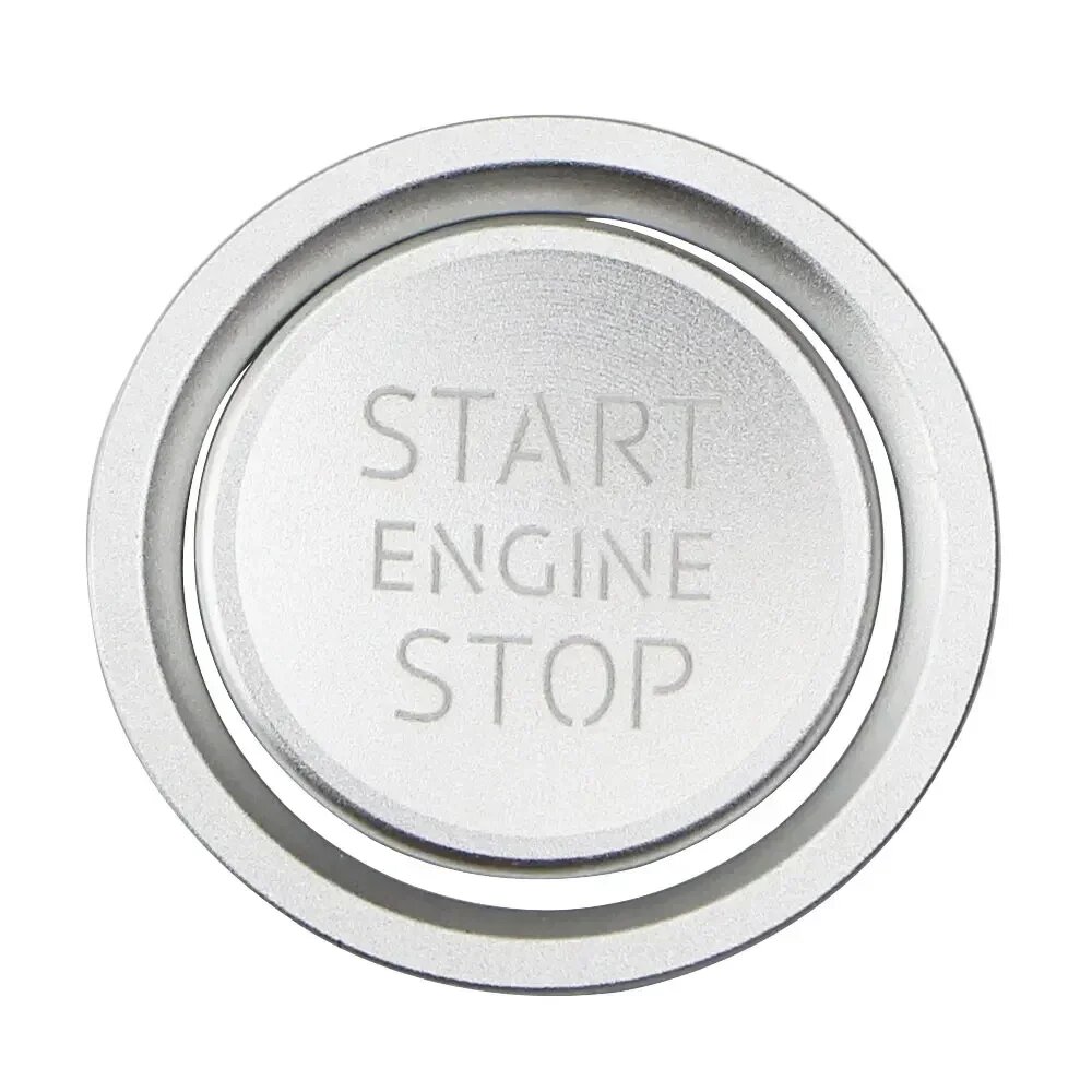 Кнопка Start Stop Engine Silver для Audi A4, A5, A7, Q5