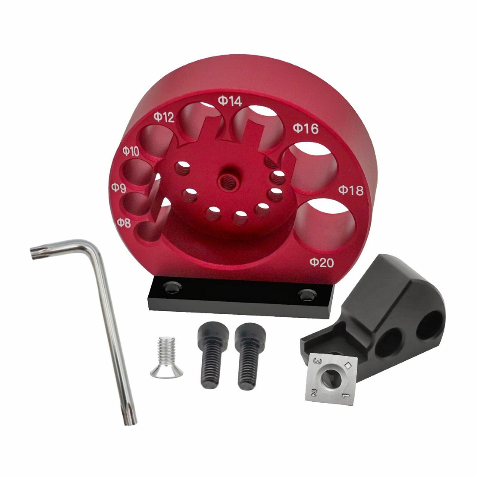 Регулируемое сверло фрезерный дюбель, круглый стержень, комплект кондукторов