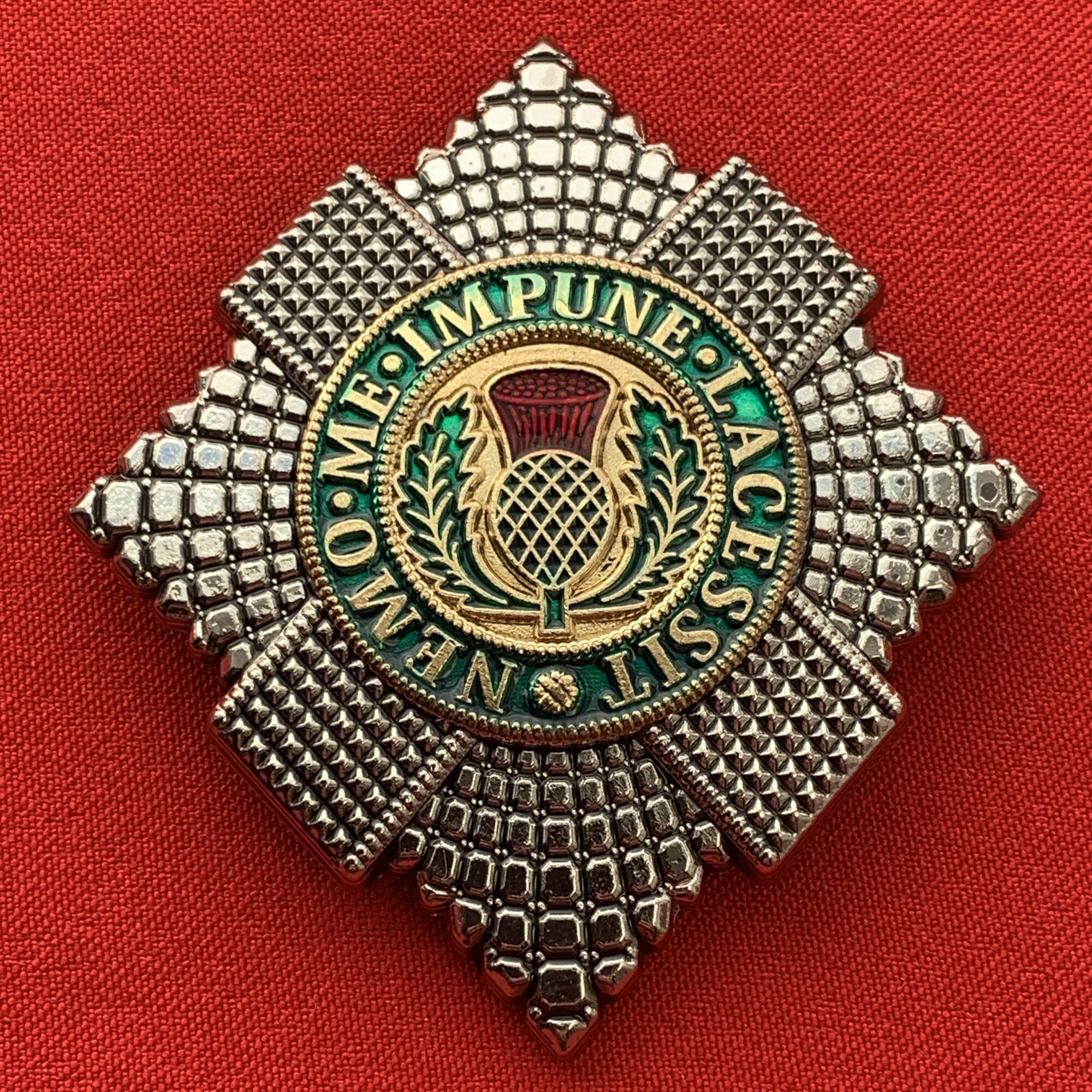 Звезда ордена Чертополоха, муляж иностранной награды. Размер 62х55 мм.